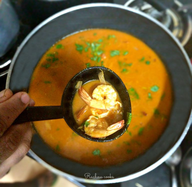 Goan Shrimp Curry - Rachna cooks