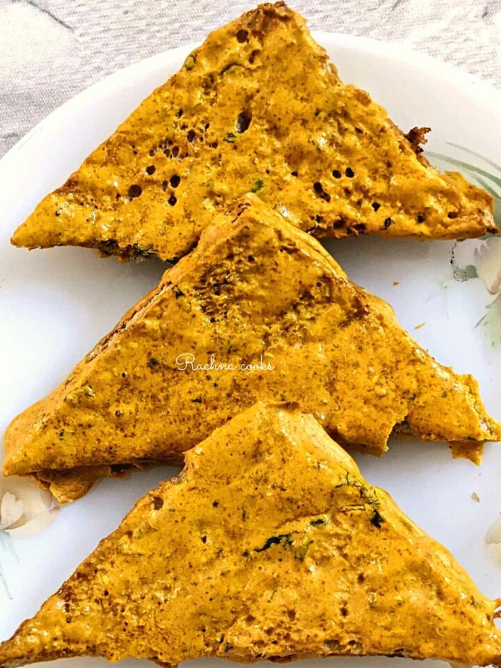 Bread Pakora Recipe - Rachna cooks