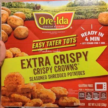 Ore Ida Crispy Crowns in Air fryer - Rachna cooks