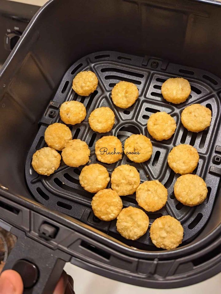 Ore Ida Crispy Crowns in Air fryer - Rachna cooks