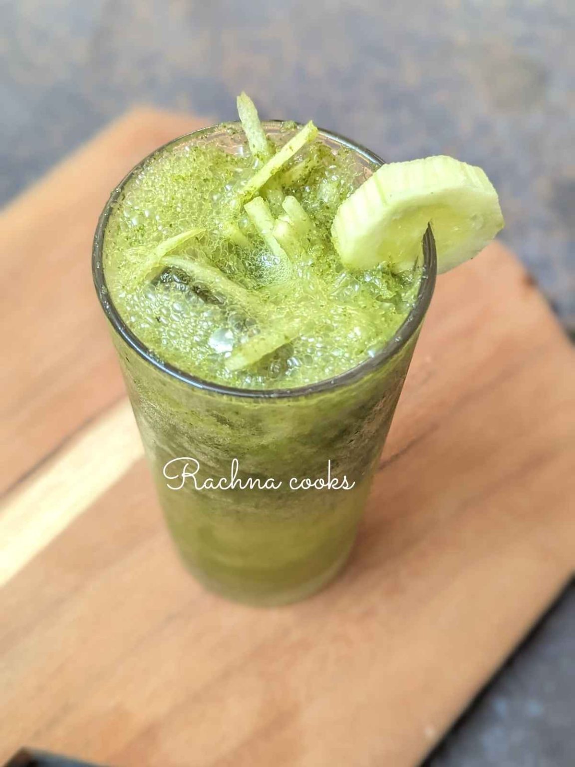 Cucumber Mint Lemonade - Rachna cooks