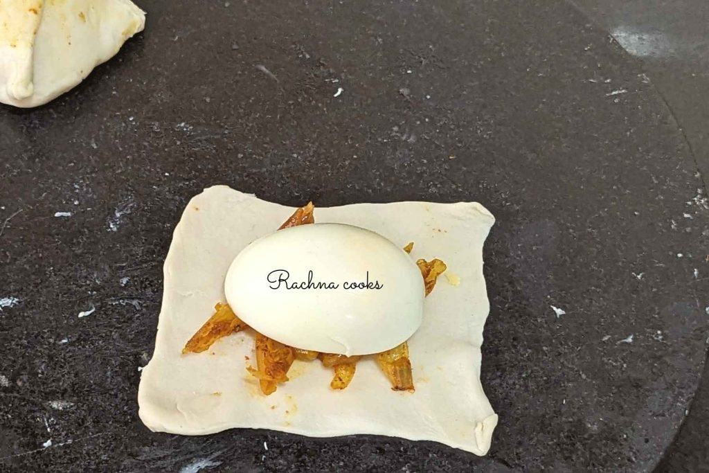 Egg Puff Recipe - Rachna cooks
