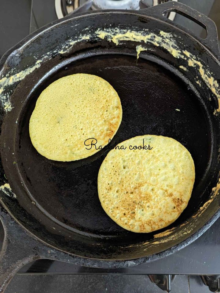 Moonglet Recipe or Moong Dal Cheela - Rachna cooks