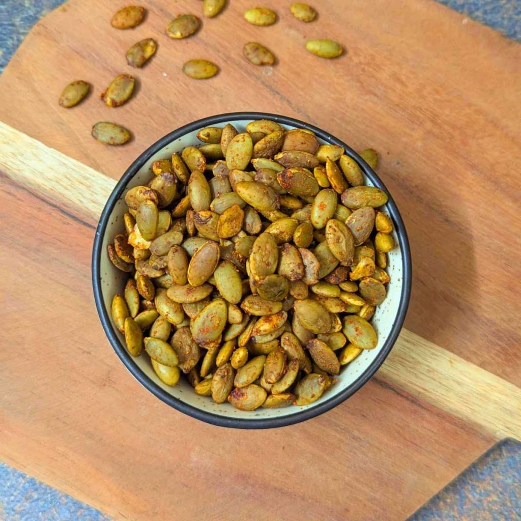 Chili Lime Pepitas - Rachna cooks