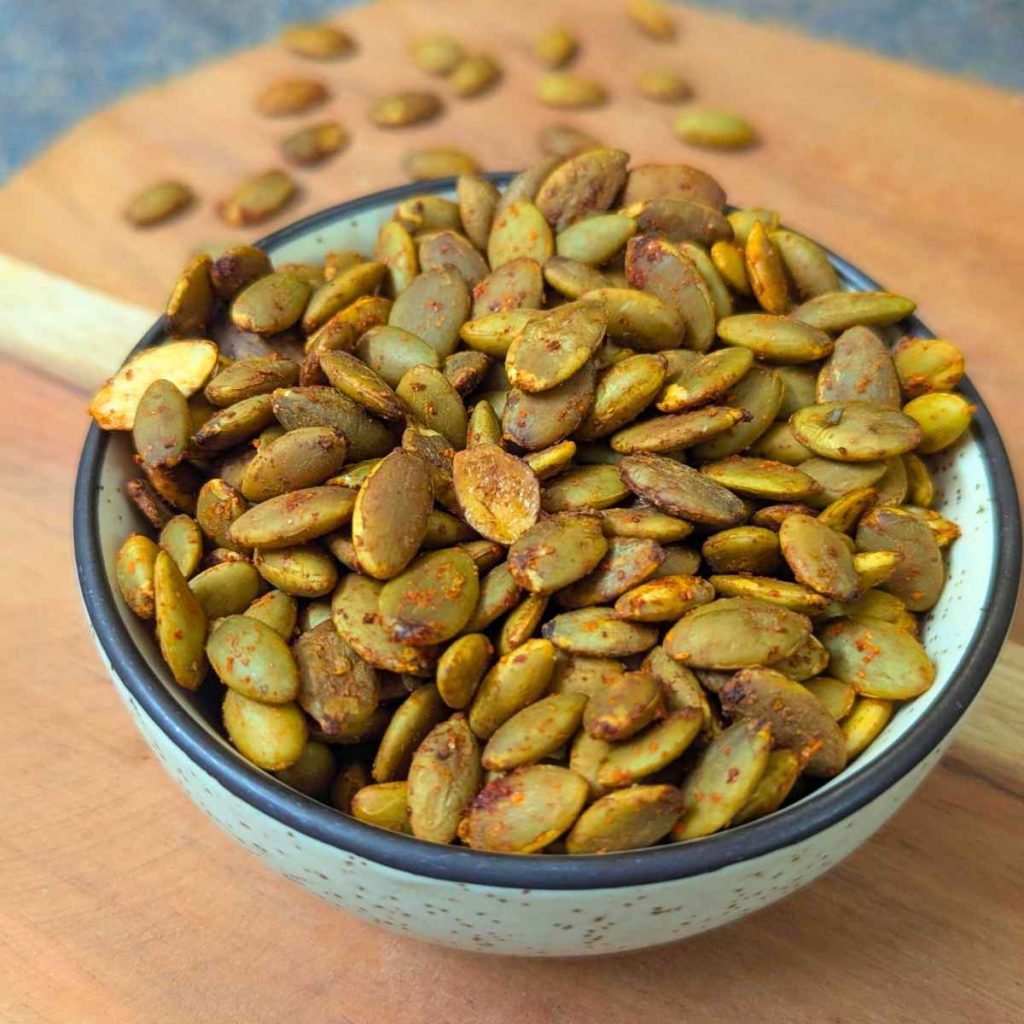 Chili Lime Pepitas - Rachna cooks